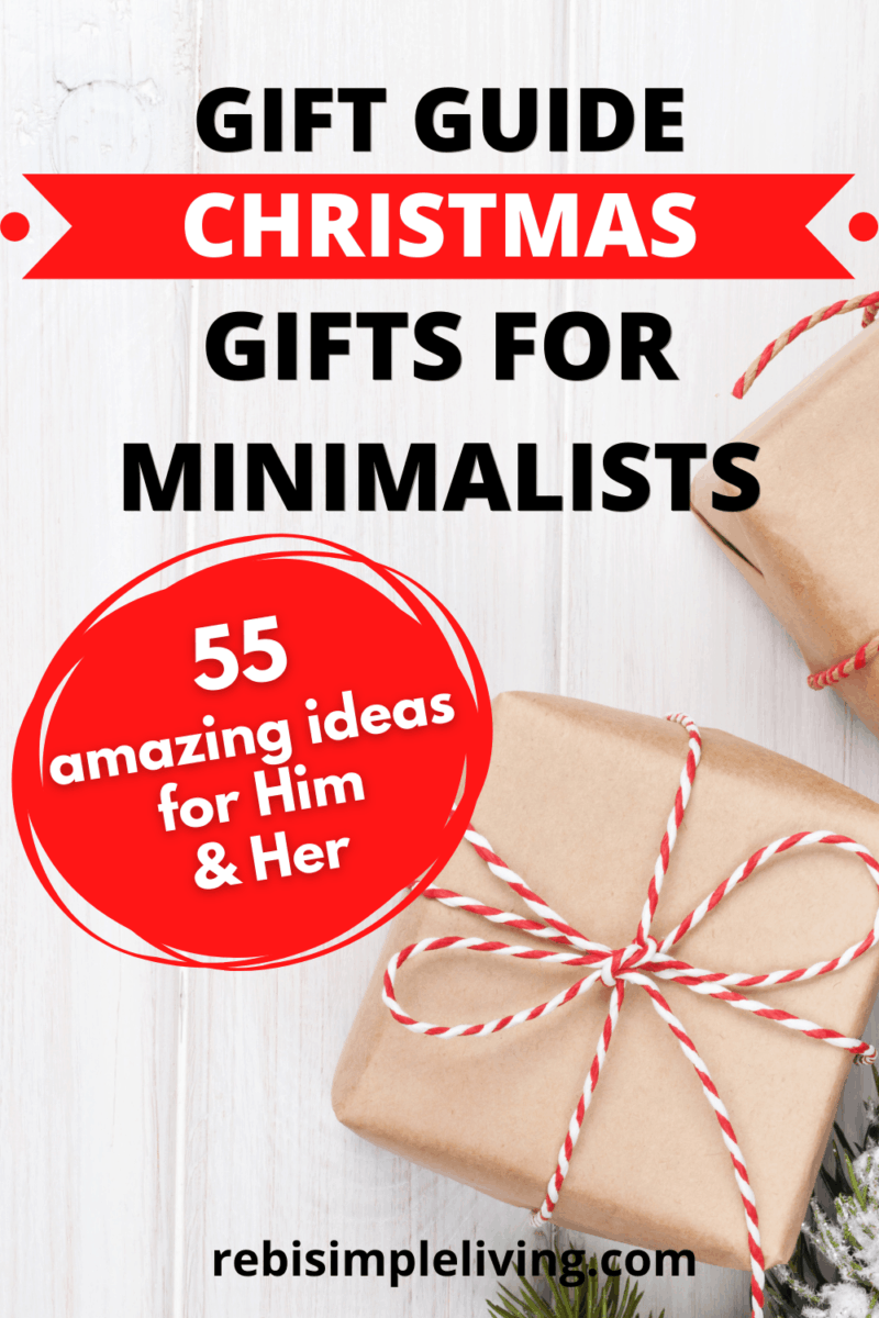 Best Gifts for Minimalists: Ultimate Gift Guide for a Minimalist in ...