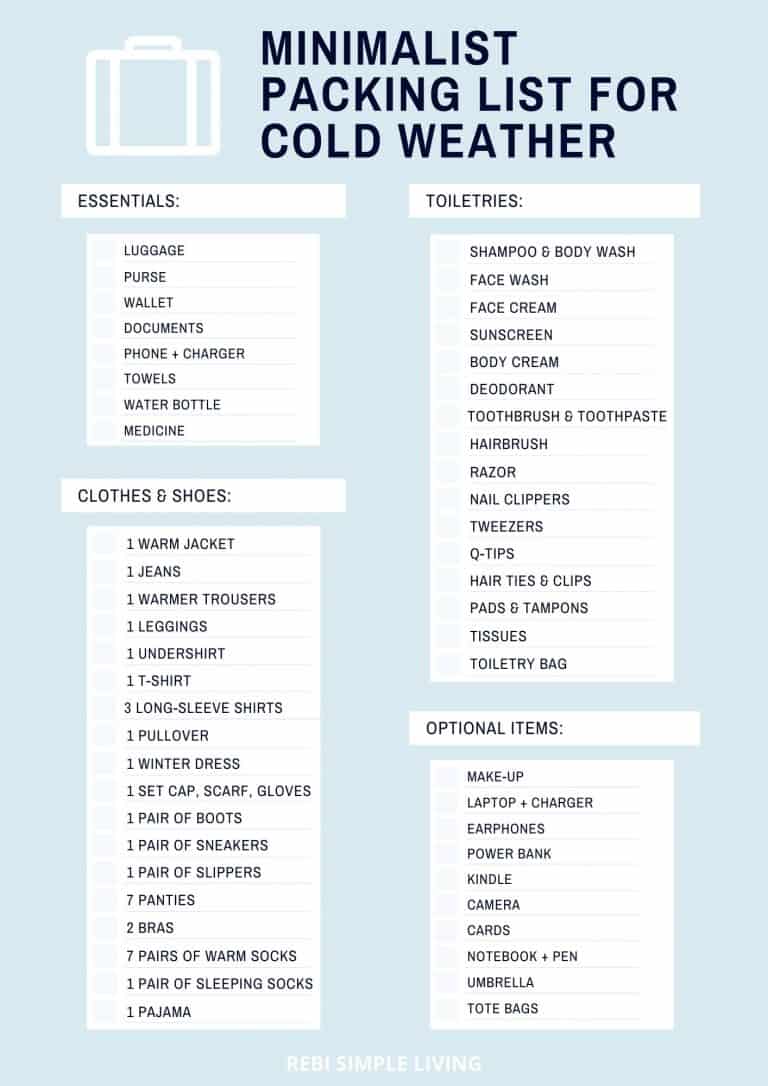 Minimalist Travel Packing List for Women: Ultimate Guide With Bonus Tips