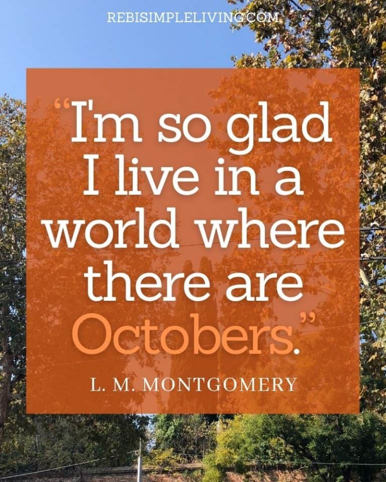 25 Beautiful October Quotes to Get You Excited for Fall