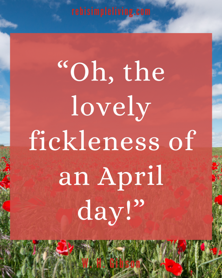 23 Happy April Quotes as an Inspiration to Enjoy Spring